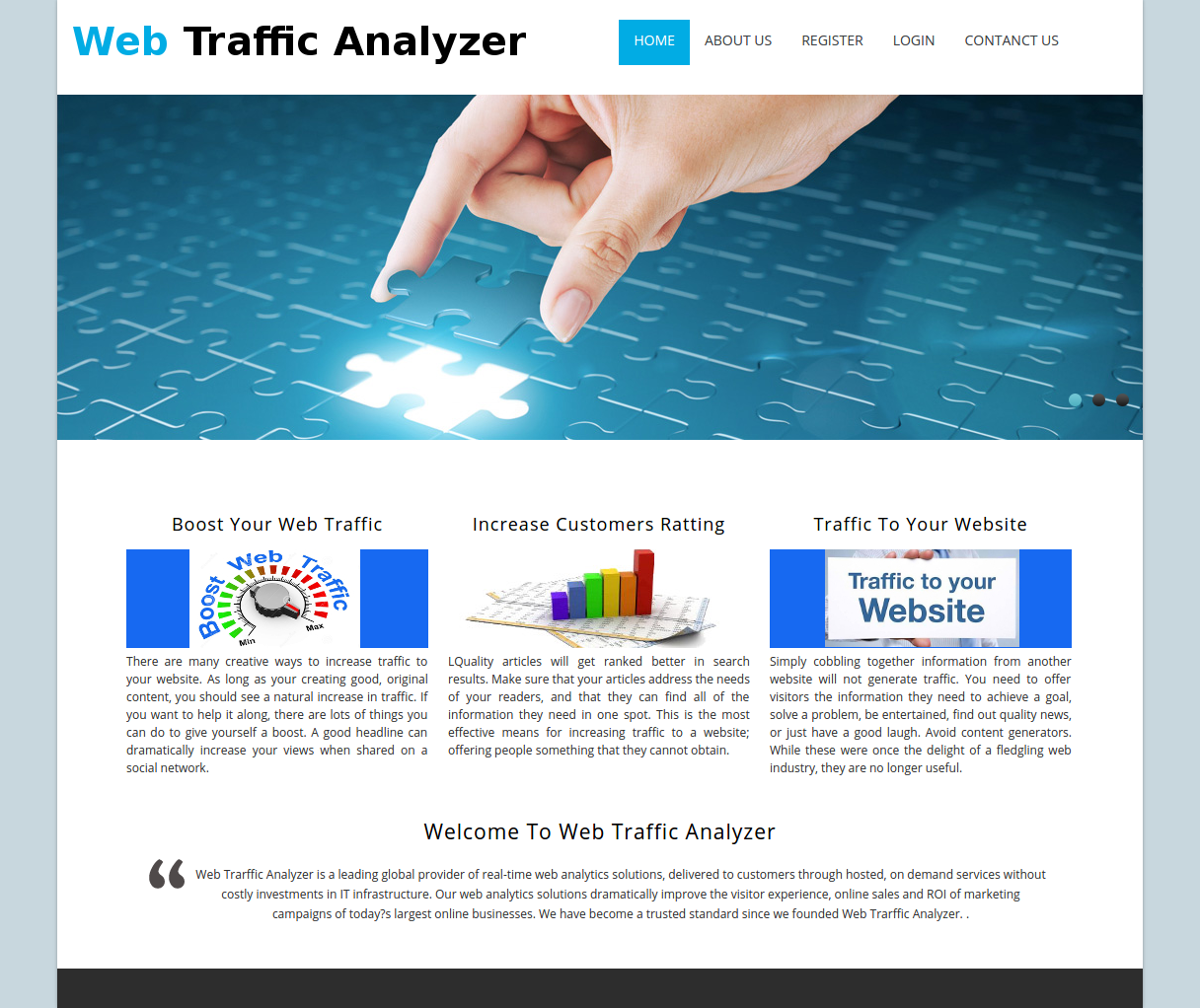 Web Traffic Analyzer Python Machine Learning Ai Mysql Projects Free Source Code Documentation
